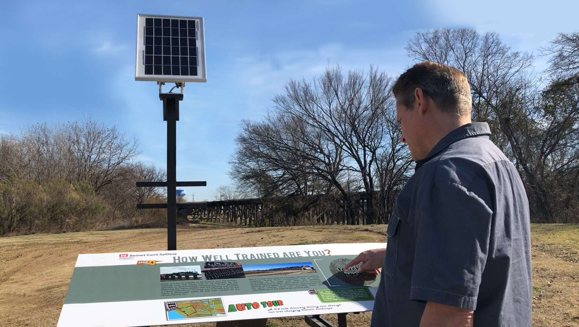 Talking Panels – Audio Interpretive Panels